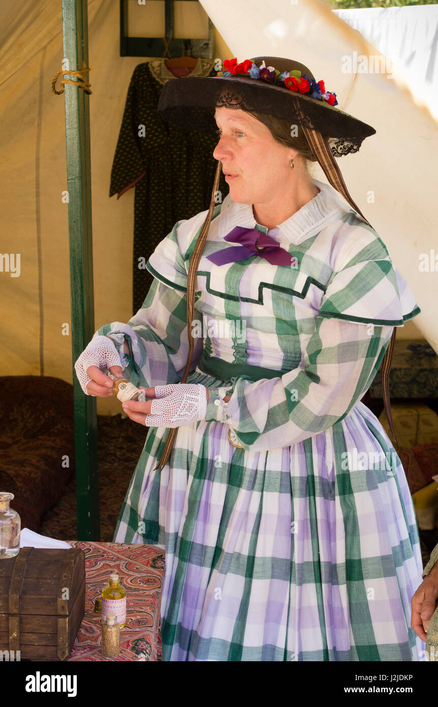 USA, Washington State, Tacoma. Fort Nisqually Living History Museum ...