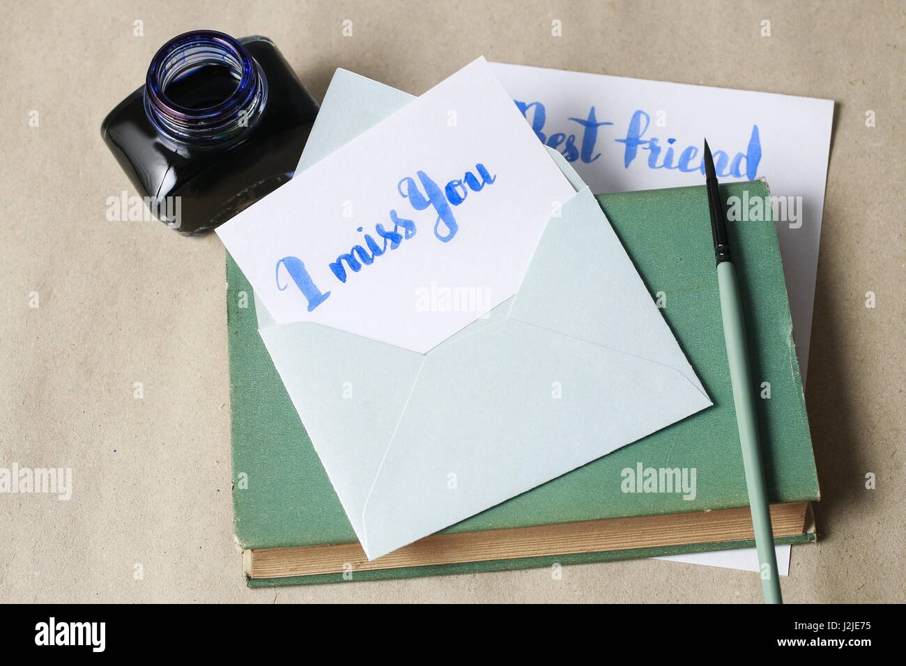 Handwritten letter friend hi-res stock photography and images - Alamy