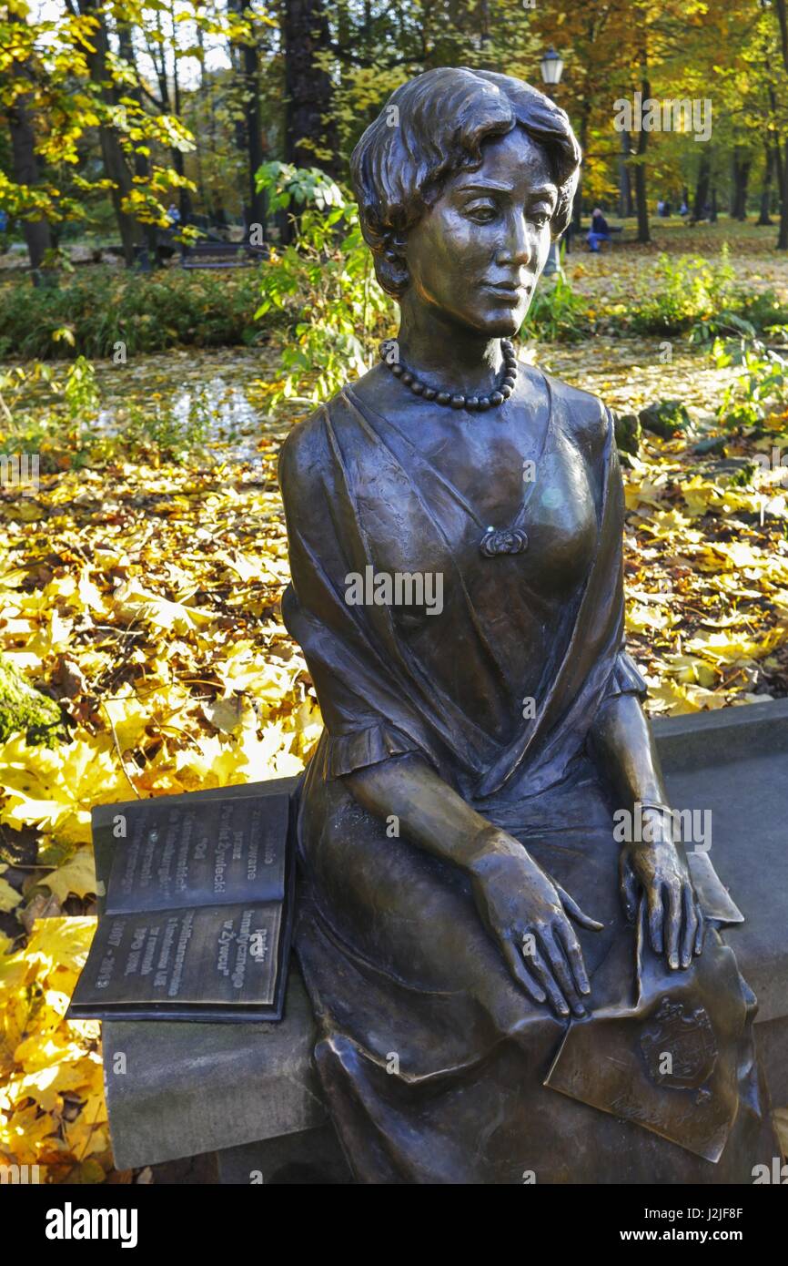 Statue of Maria Krystyna Habsburg in Zywiec, Poland Stock Photo - Alamy
