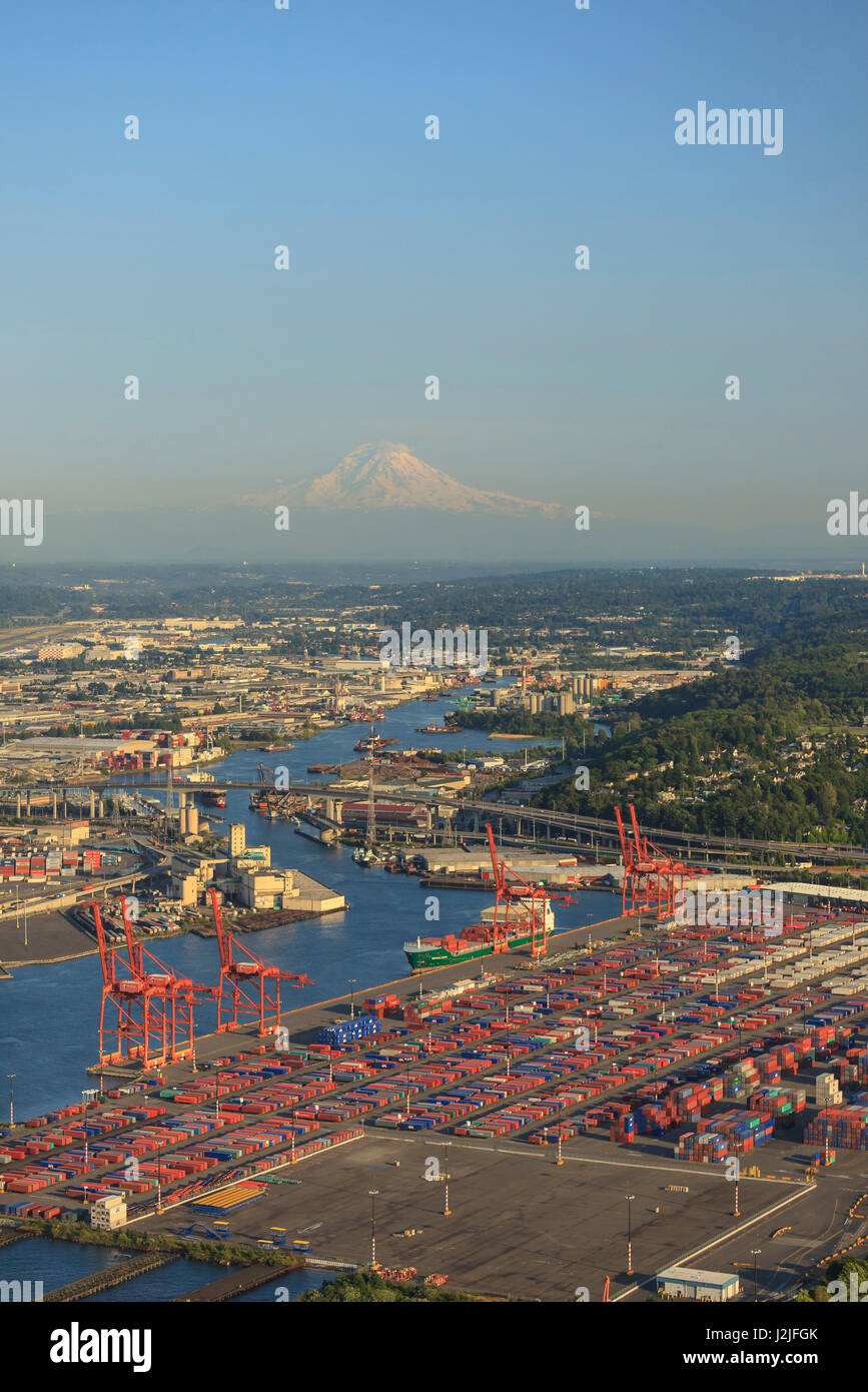 Aerial View of Seattle, Washington State, USA Stock Photo - Alamy