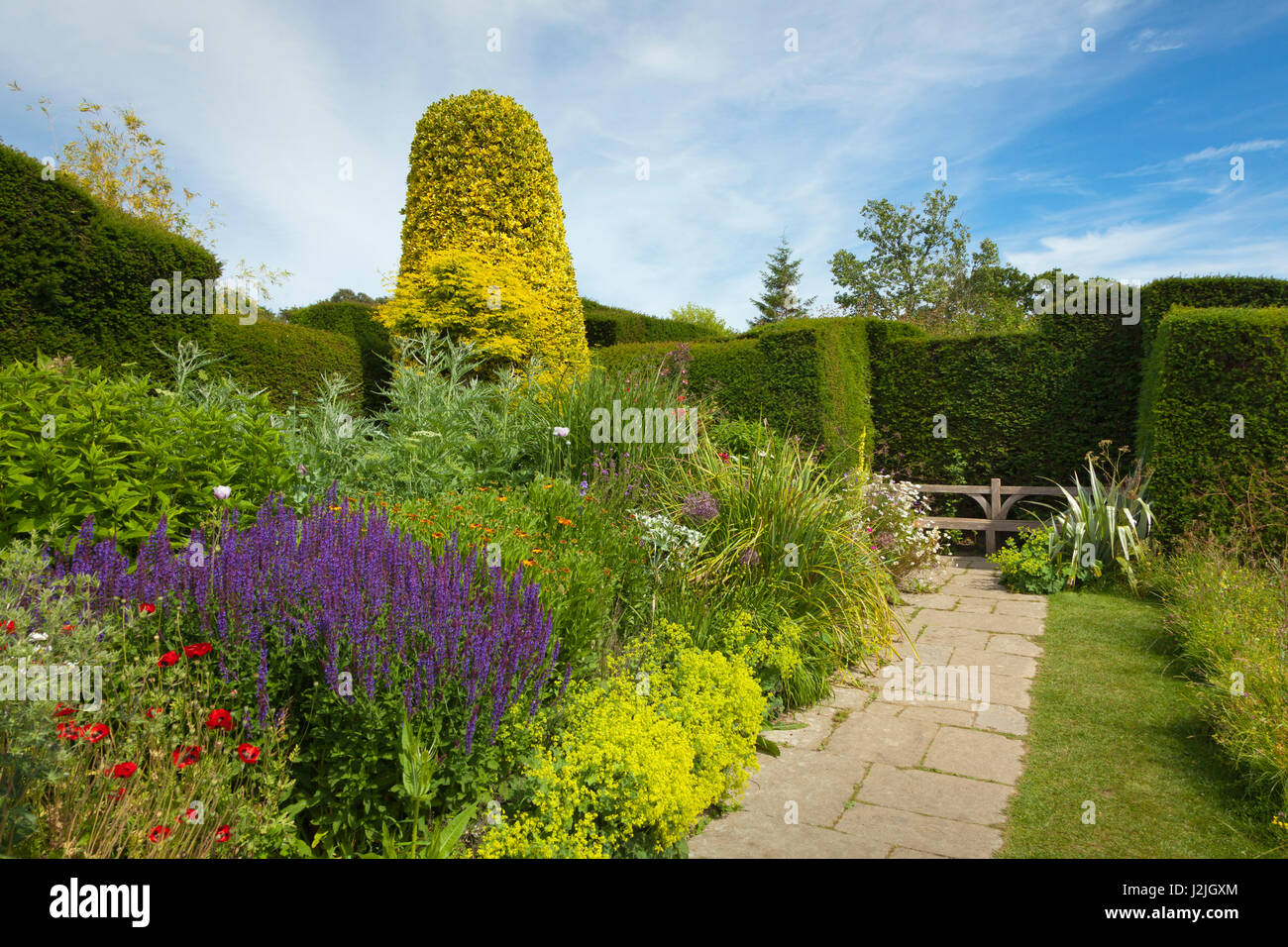 Long border great dixter hi-res stock photography and images - Alamy