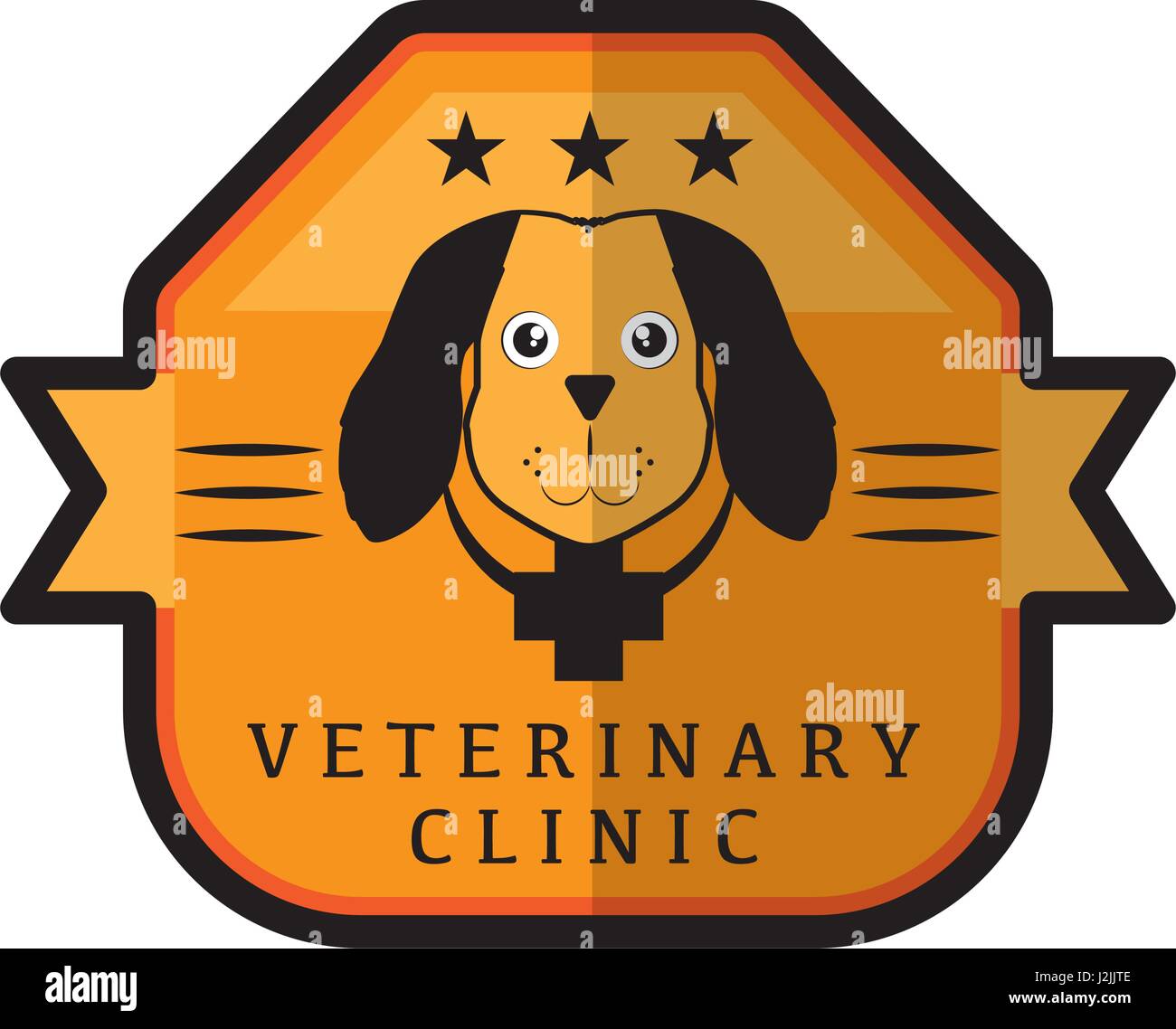 veterinary logo with text space for your slogan / tagline, vector ...