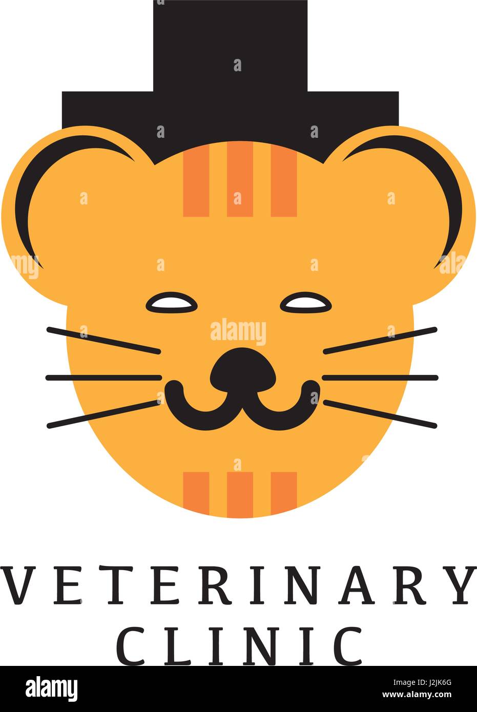 veterinary logo with text space for your slogan / tagline, vector ...
