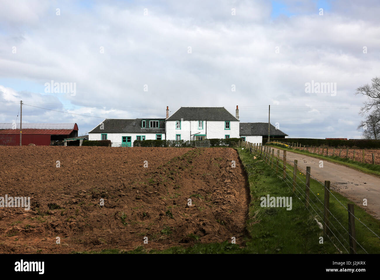 Mossgiel Farm ,Mauchline,.Ayrshire, Scotland, UK. Scottish poet Robert ...