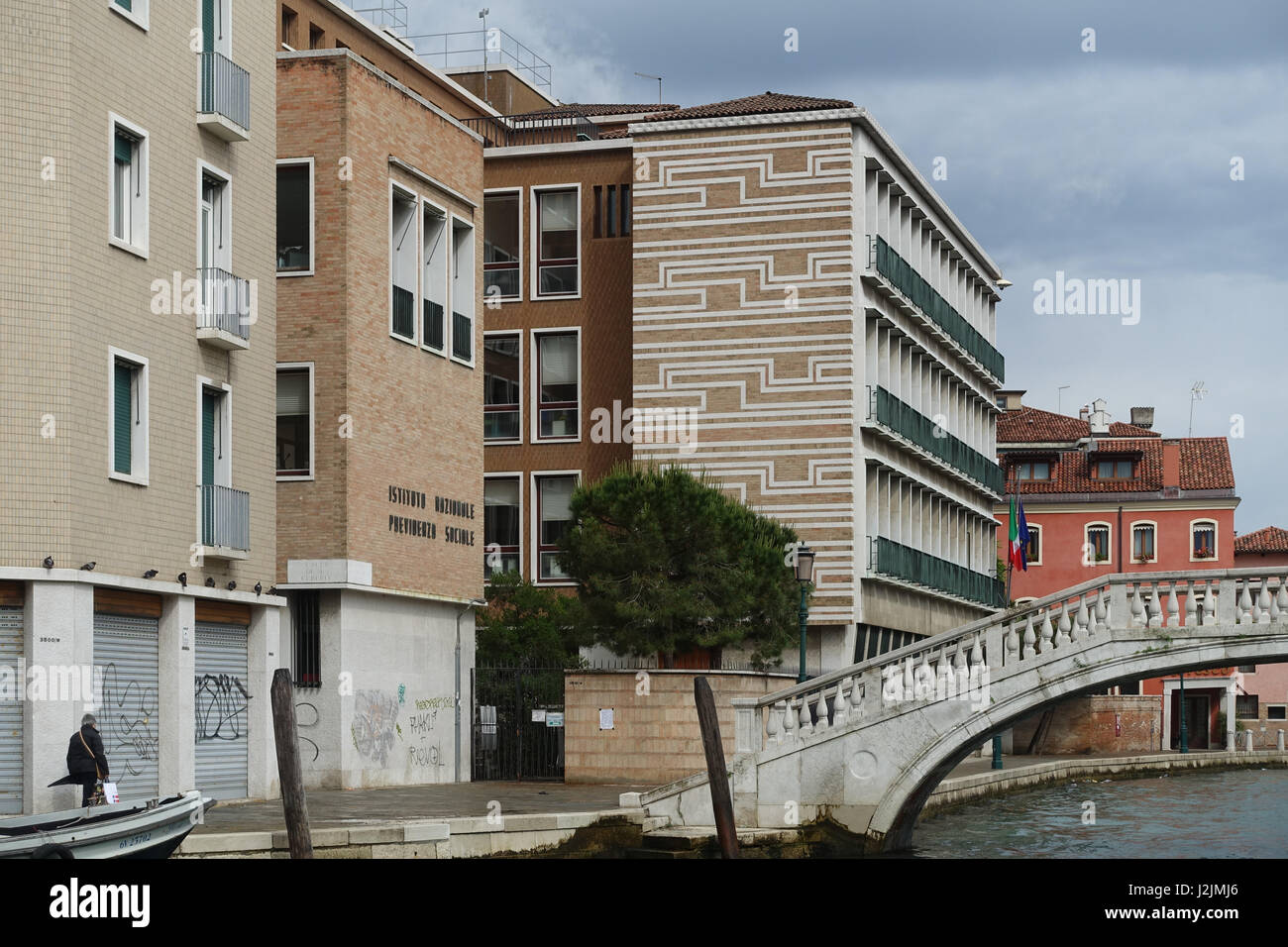 Venedig, Moderne Architektur - Venice, Modern Architecture Stock Photo ...