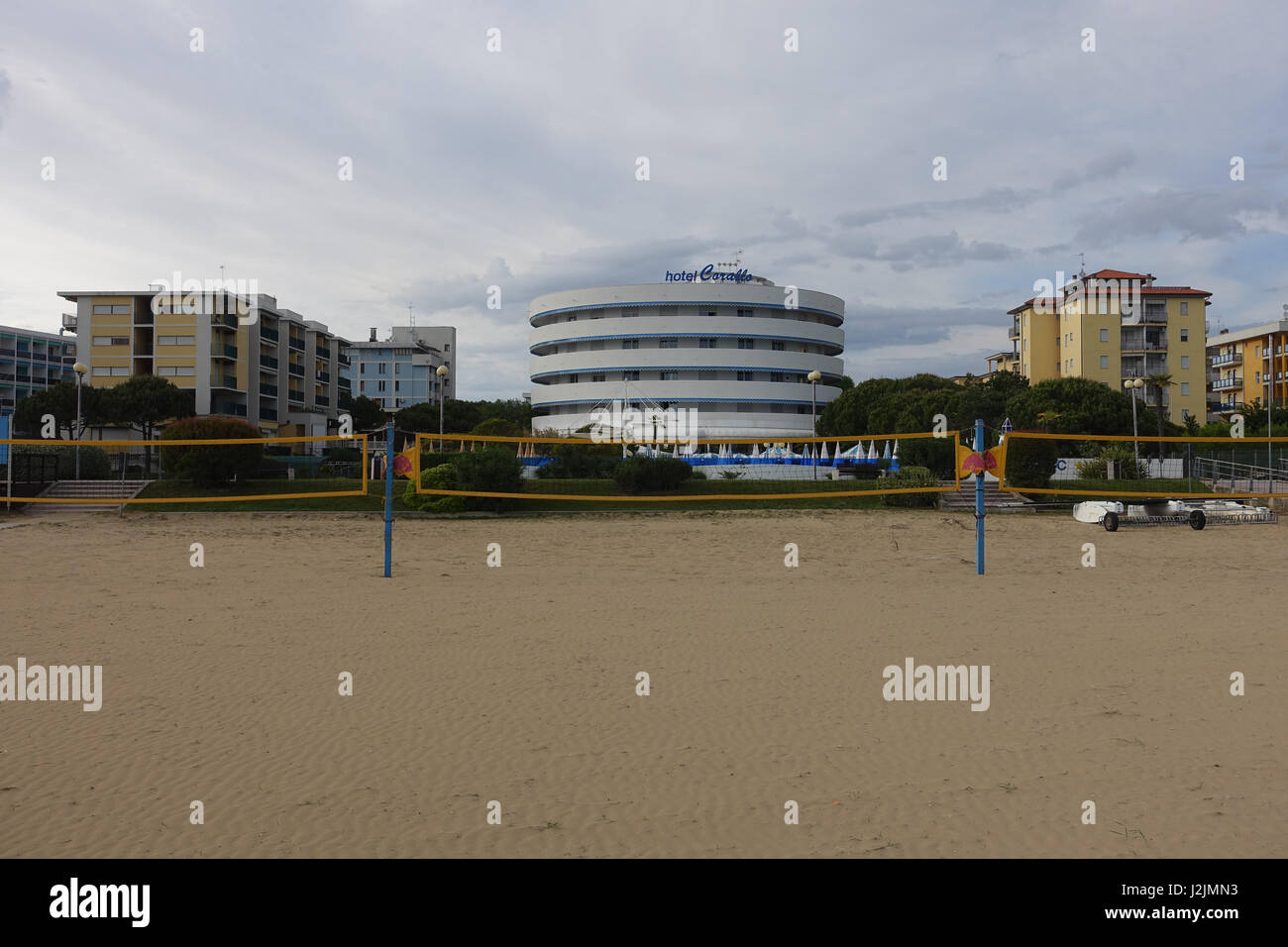Italien, Bibione, Strand - Italy, Bibione, Beach Stock Photo - Alamy