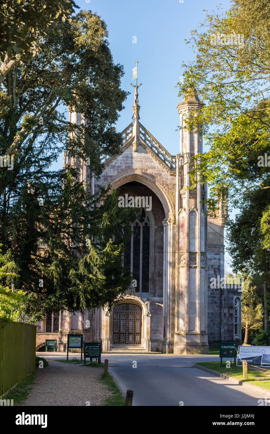 Highcliffe Castle in England UK Stock Photo - Alamy