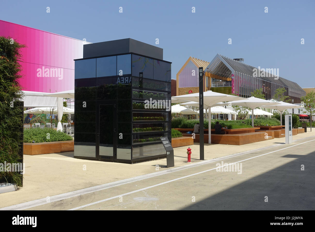 Mailand, Weltausstellung 2015, Future Food Court - Milano, Expo 2015 ...