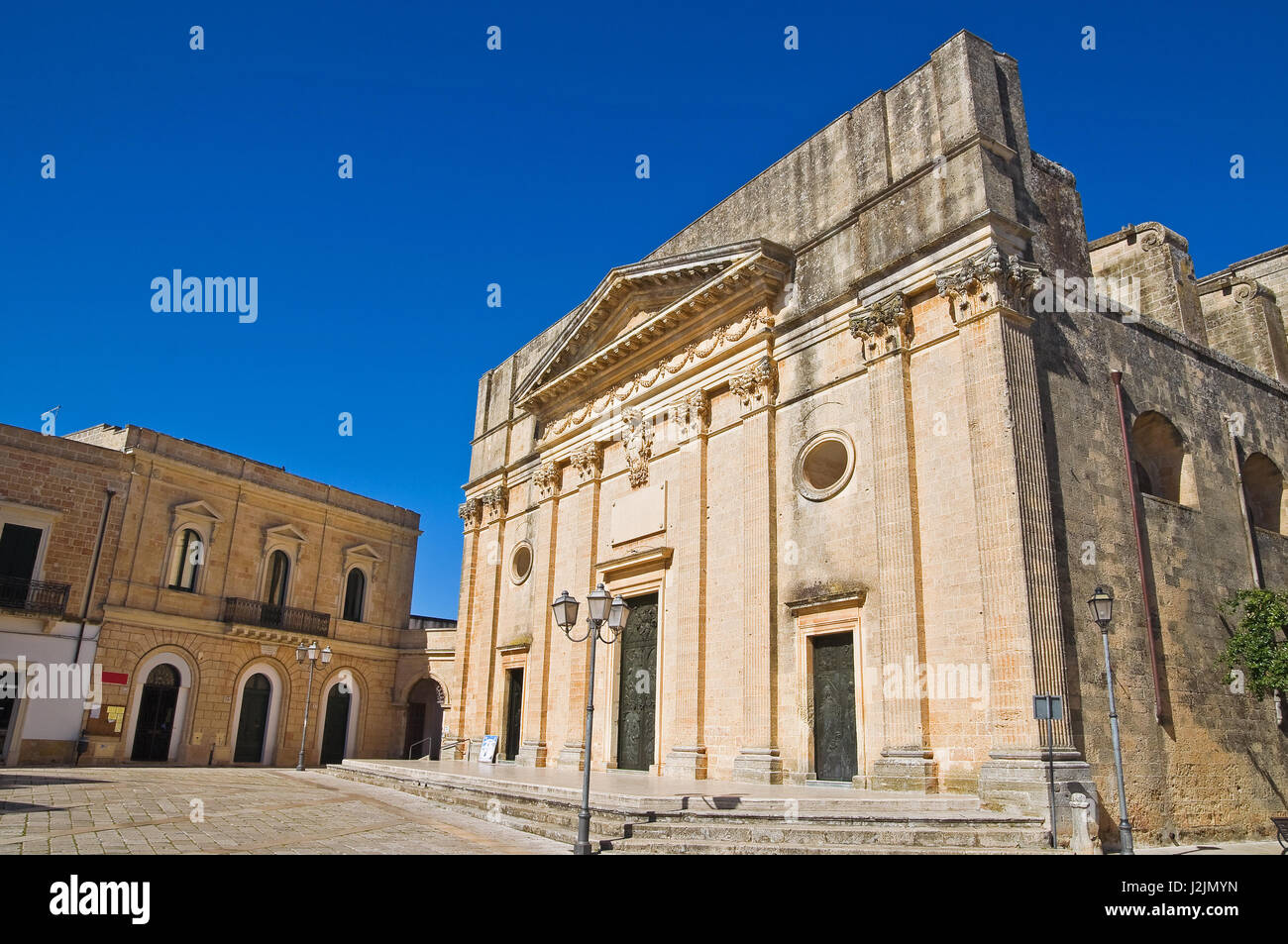 Mother Church. Alessano. Puglia. Italy Stock Photo - Alamy