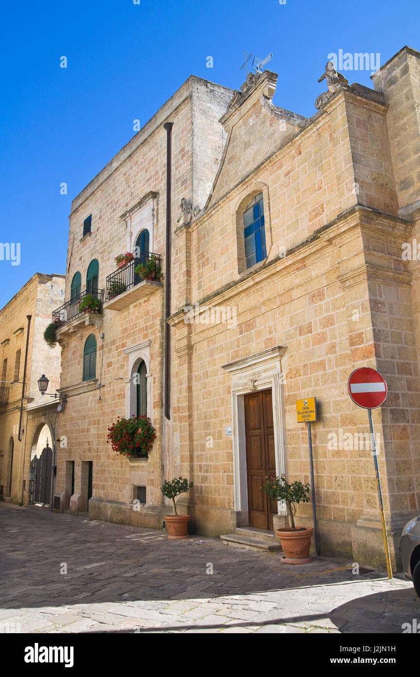 Church of Madonna Assunta. Alessano. Puglia. Italy Stock Photo - Alamy