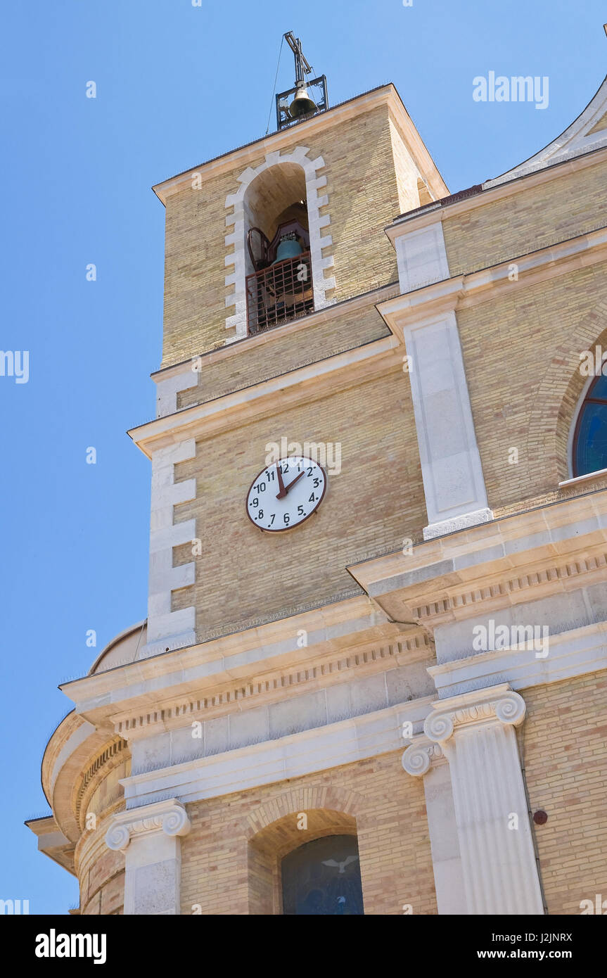 Mother Church. Biccari. Puglia. Italy Stock Photo - Alamy