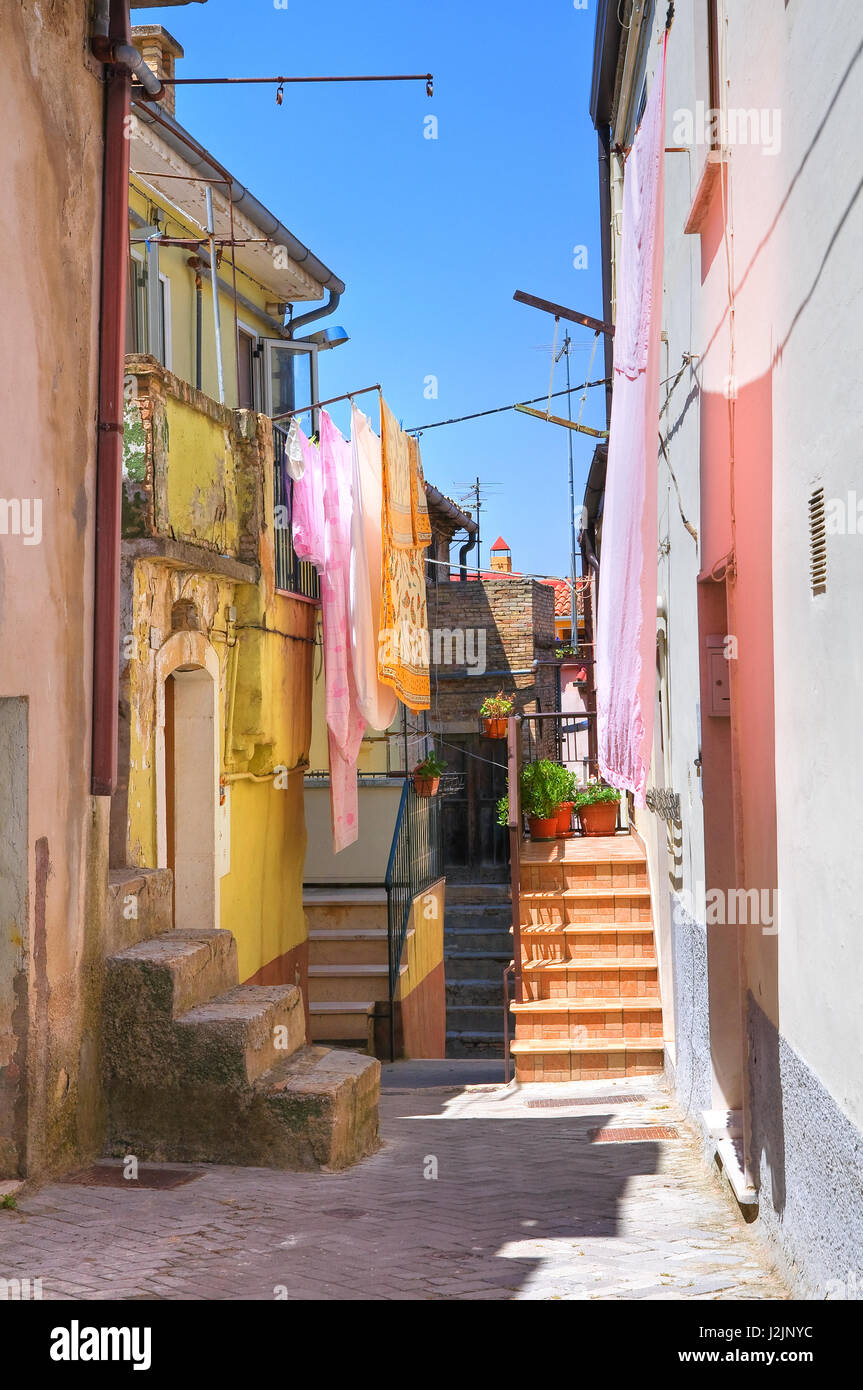 Alleyway. Biccari. Puglia. Italy Stock Photo - Alamy