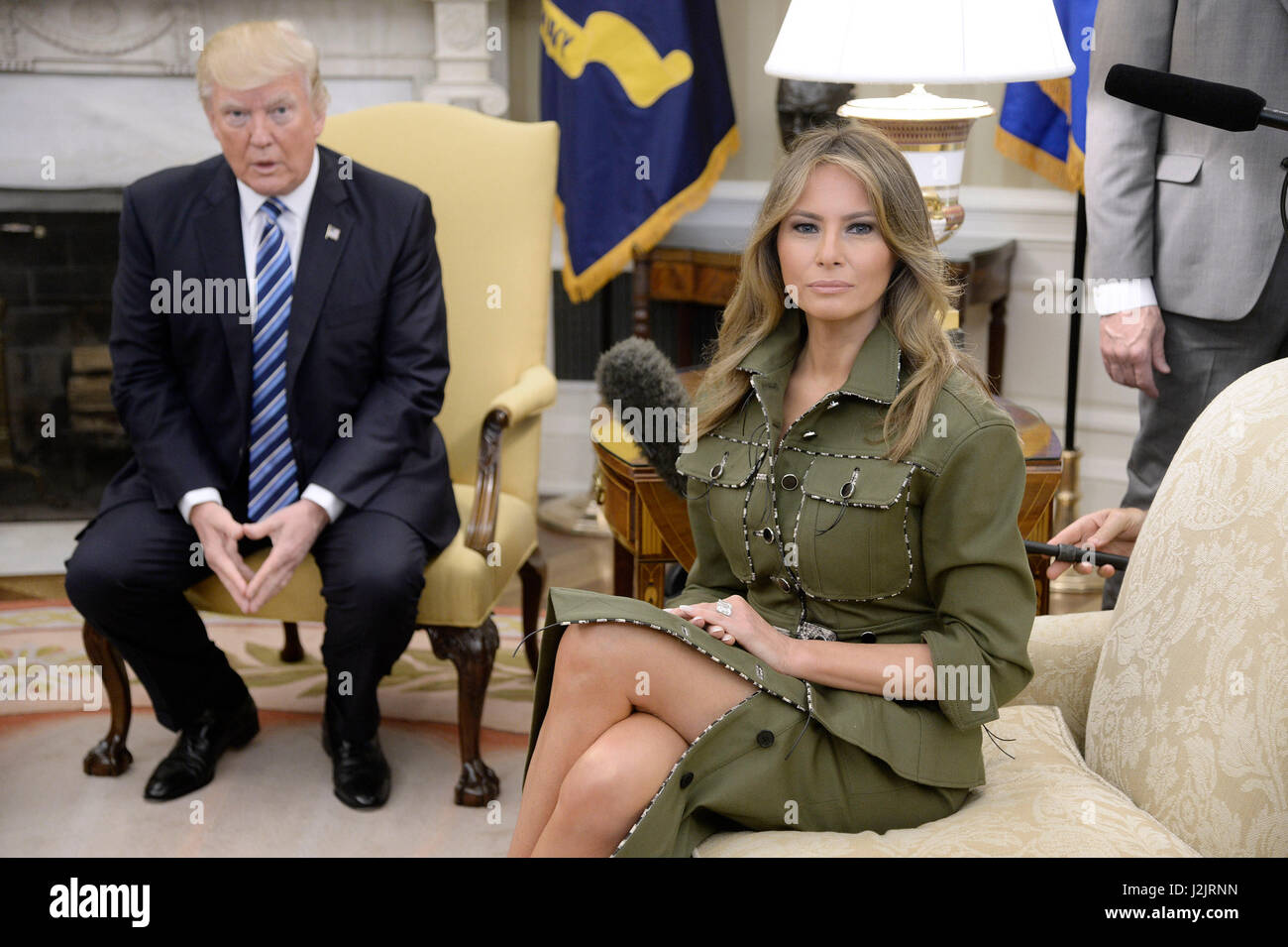 Macri and trump meeting hi-res stock photography and images - Alamy