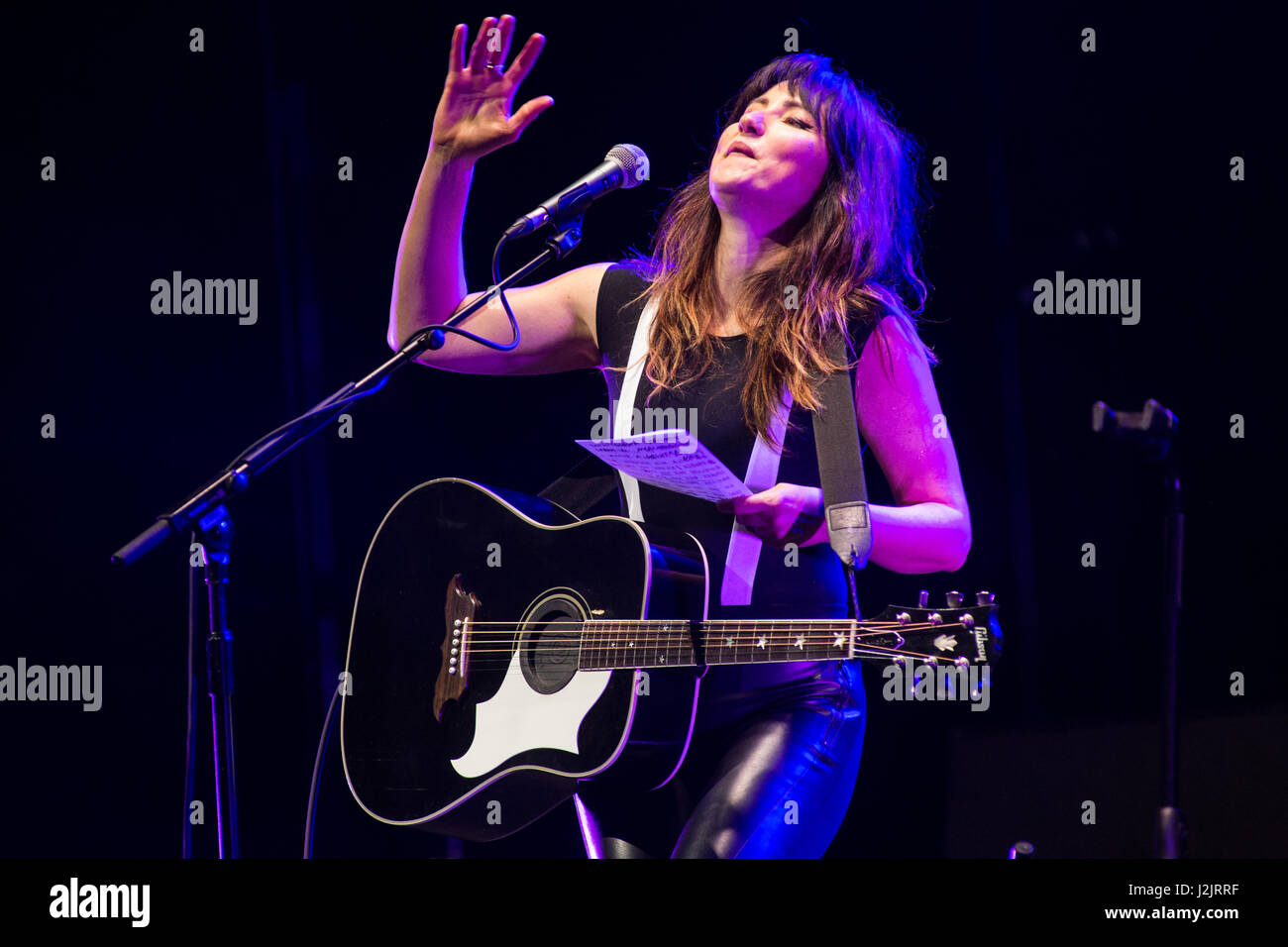 Milan, Italy. 27th Apr, 2017. The Scottish singer-songwriter Kate ...