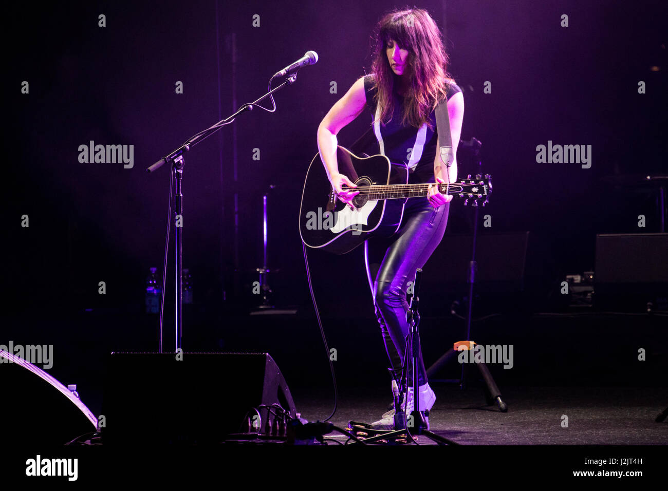 Milan, Italy. 27th Apr, 2017. The Scottish singer-songwriter Kate ...