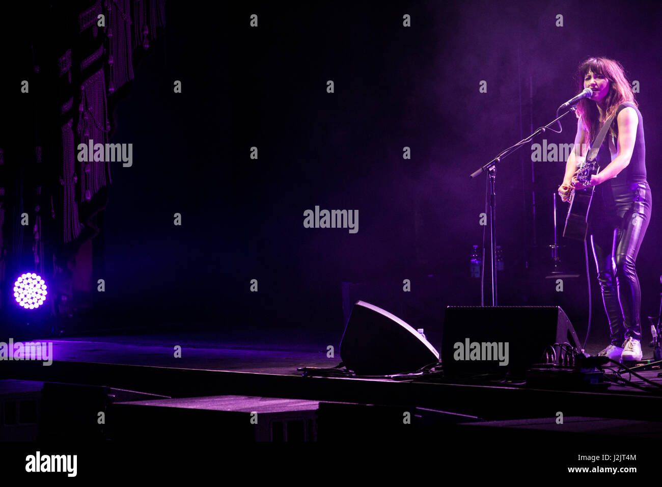 Milan, Italy. 27th Apr, 2017. The Scottish singer-songwriter Kate ...