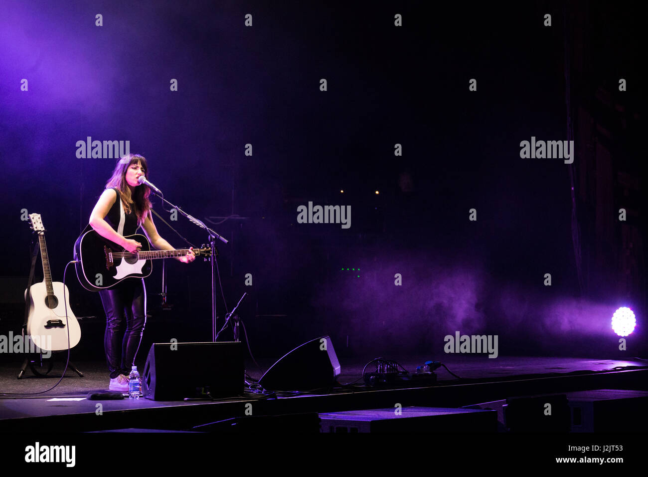 Milan, Italy. 27th Apr, 2017. The Scottish singer-songwriter Kate ...
