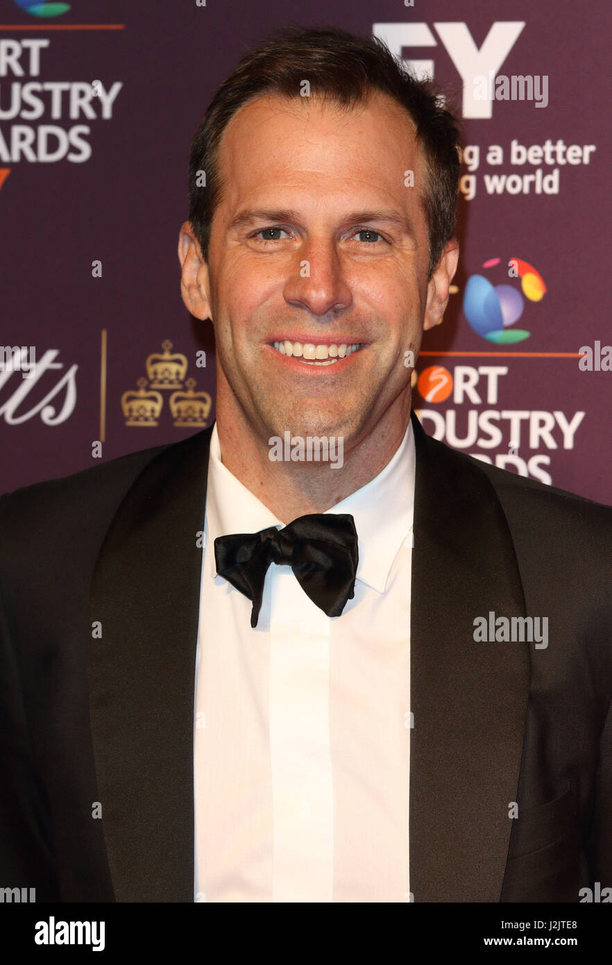 London, UK. 27th Apr, 2017. Greg Rusedski at BT Sport Industry Awards ...