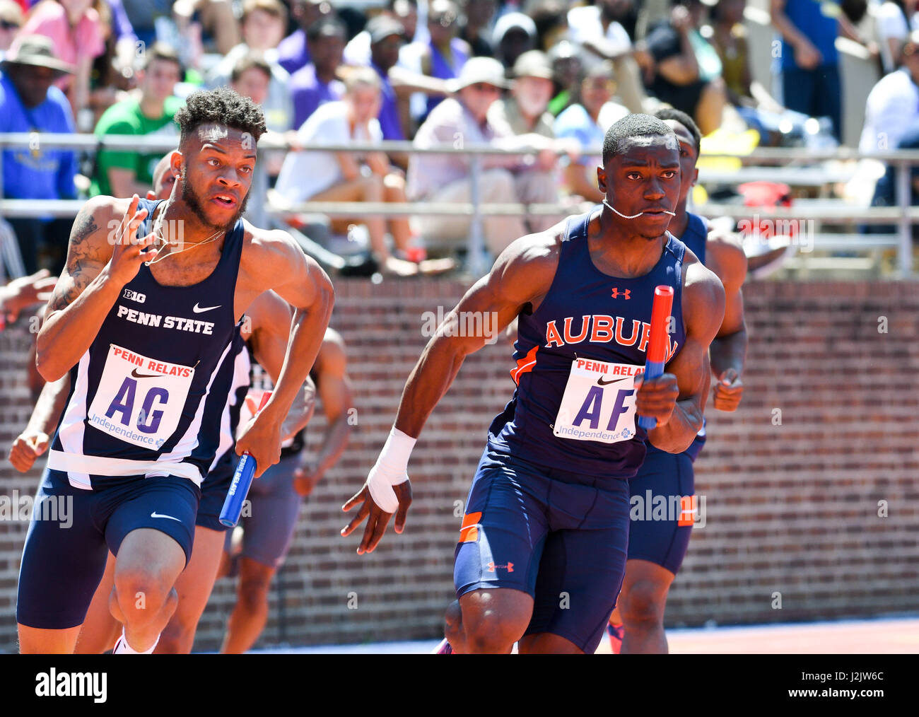 Philadelphia, Pennsylvania, USA. 28th Apr, 2017. Penn State University ...