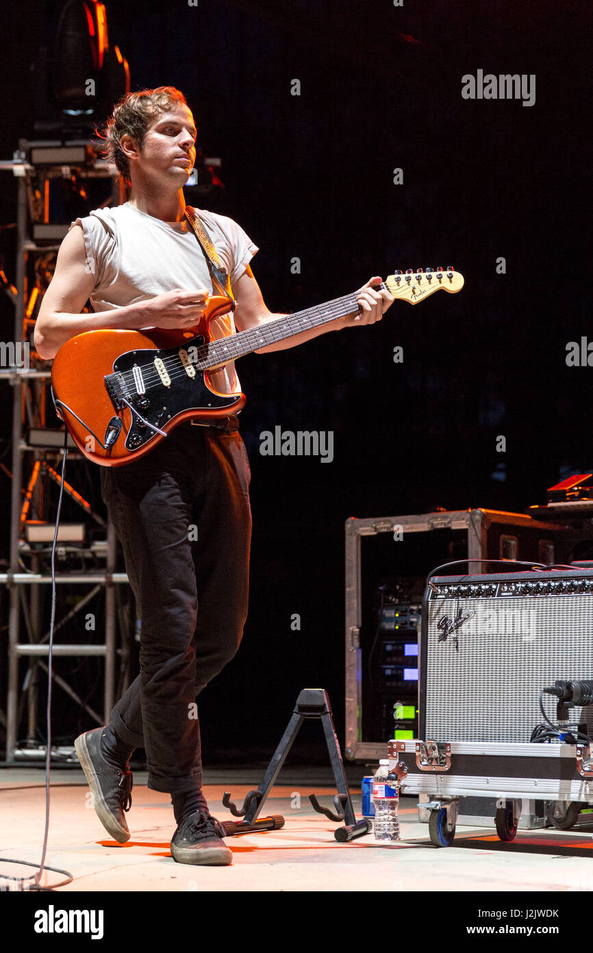 Pelham, Alabama, USA. 25th Apr, 2017. ALEX GATES of Wavves at Oak ...