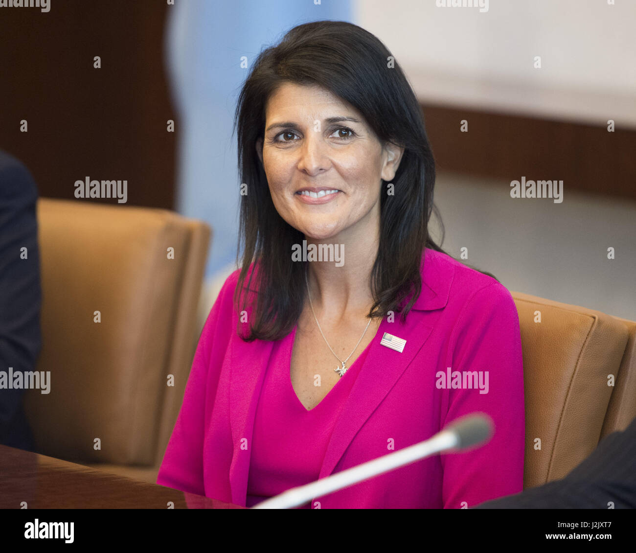 New York, NY, USA. 28th Apr, 2017. NIKKI HALEY, US Ambassador the to ...