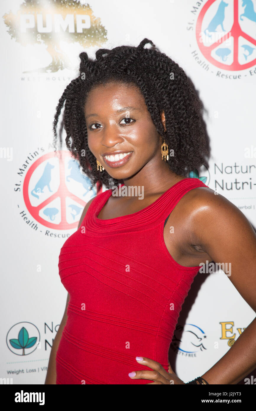 Los Angeles, California, USA. 27th April, 2017. Dancer Sharifa Bailey ...
