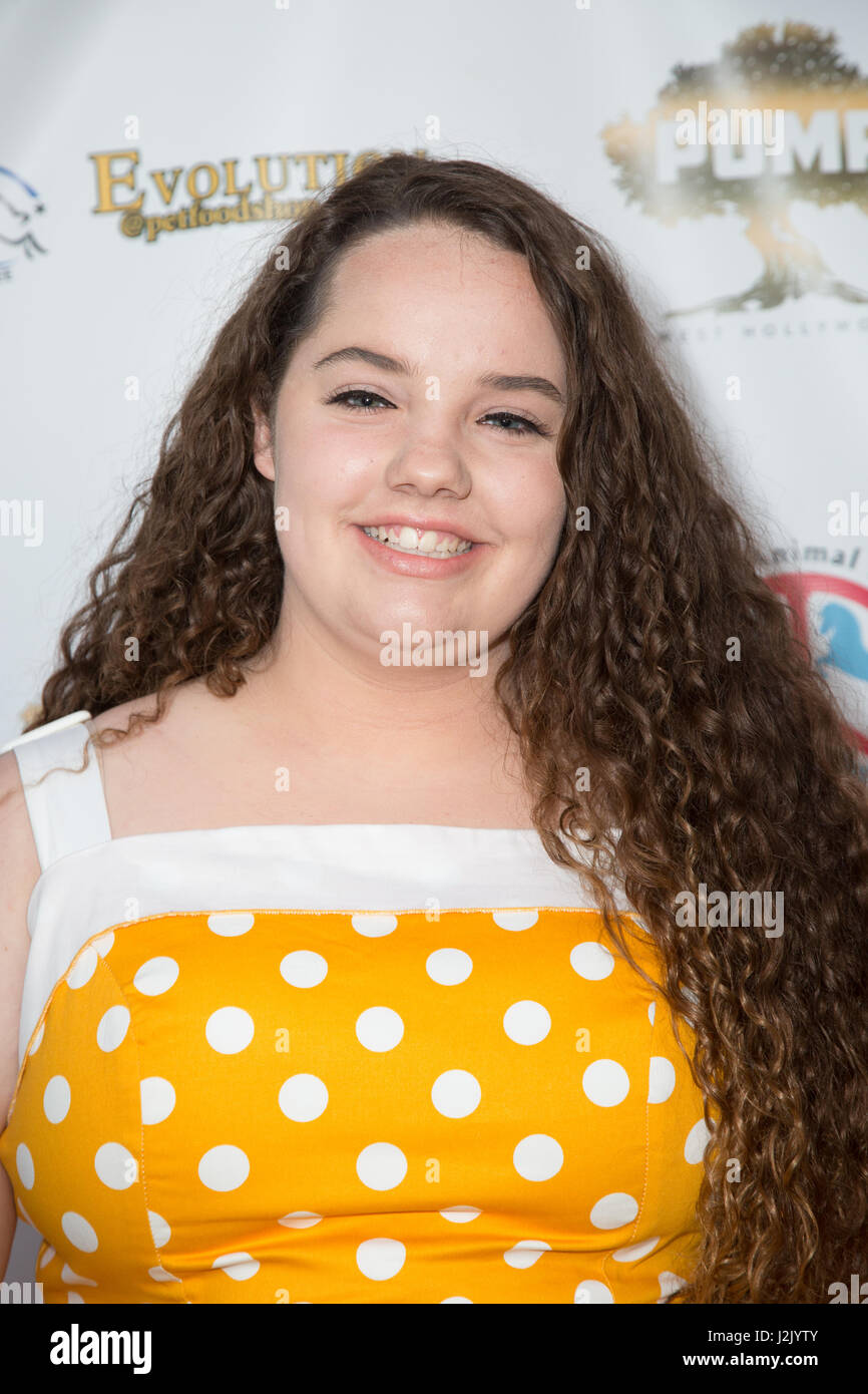 Los Angeles, California, USA. 27th April, 2017. Actress Rory Ogden ...
