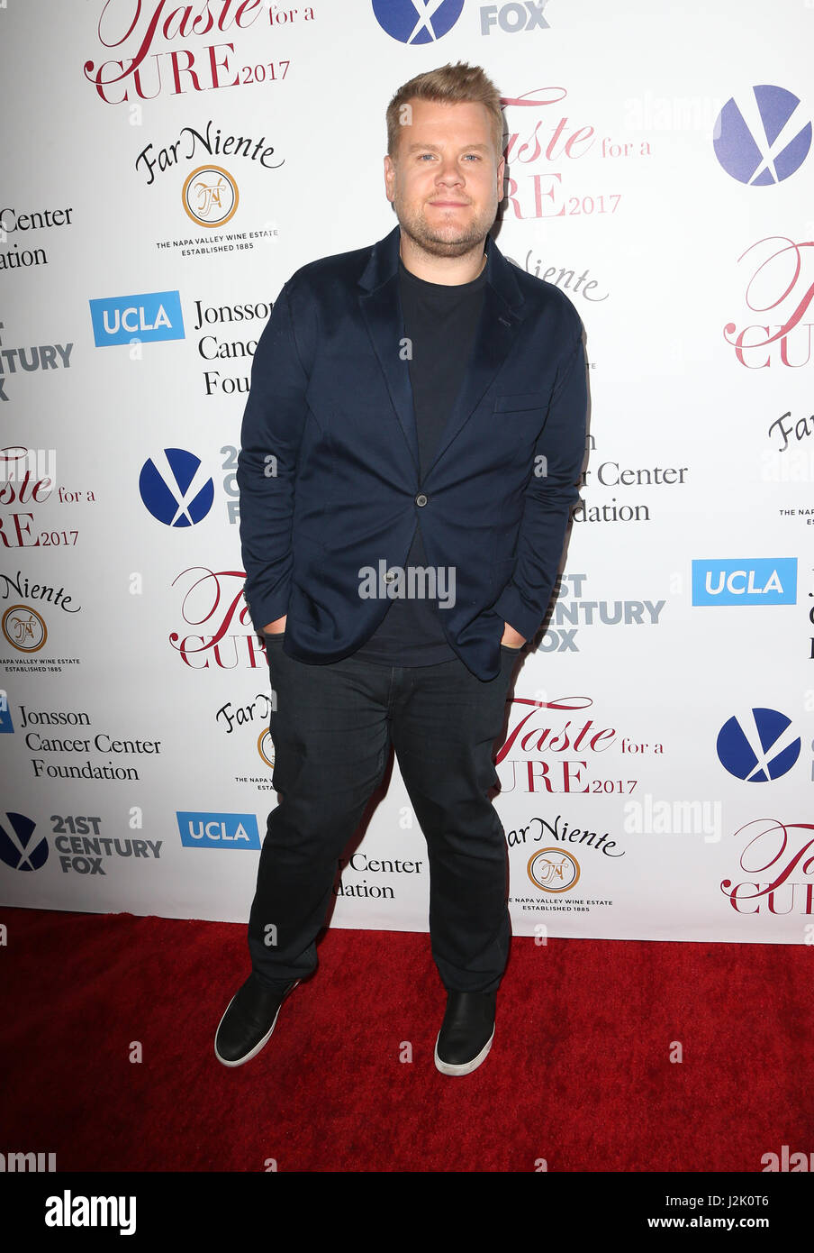 Beverly Hills, Ca. 28th Apr, 2017. James Corden, At UCLA Jonsson Cancer ...