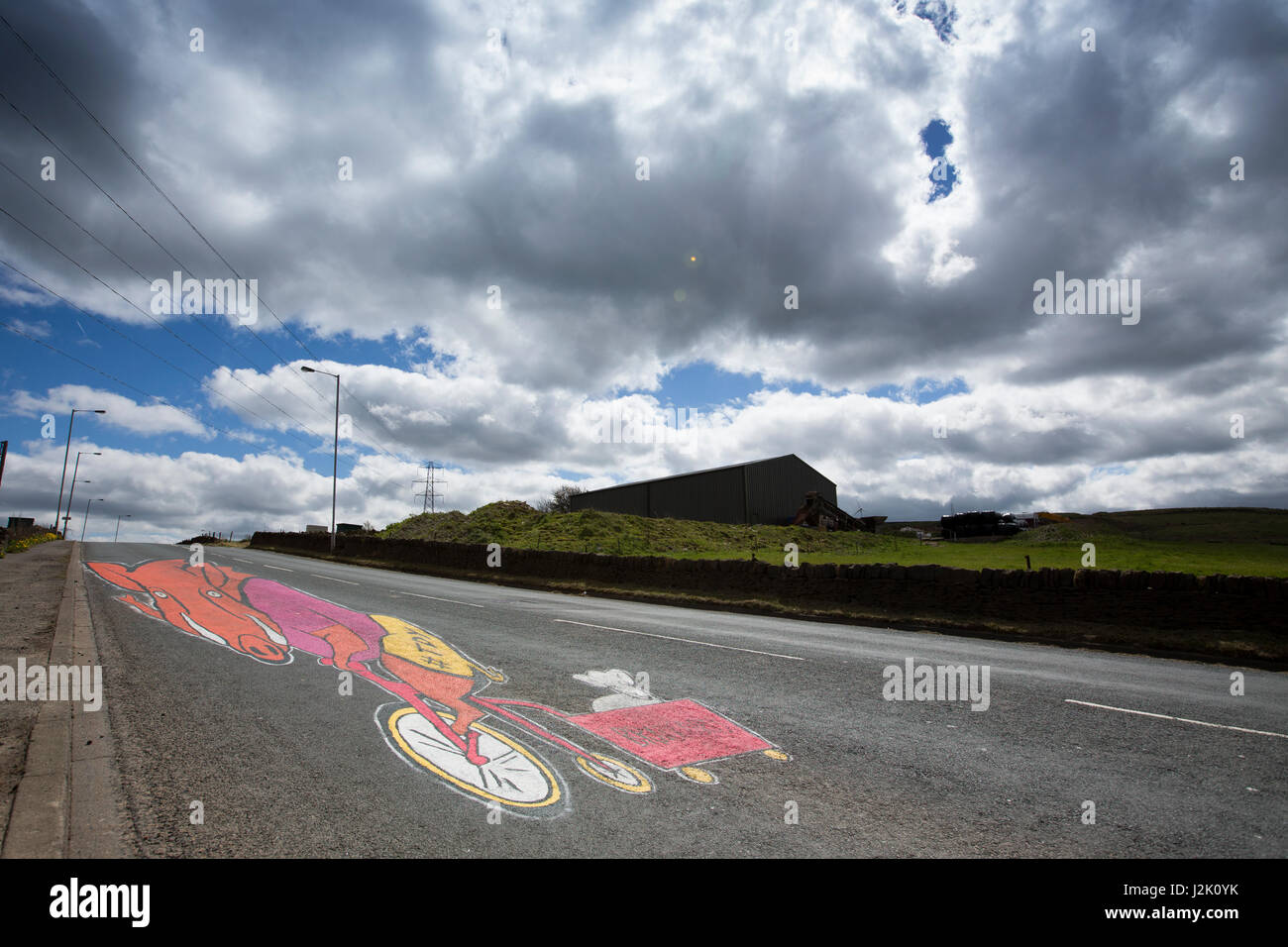 Tour of Yorkshire Stock Photo - Alamy