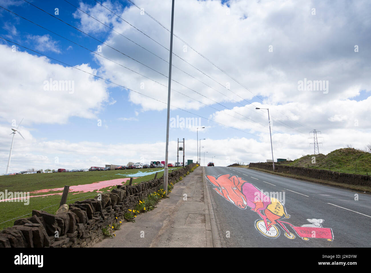 Tour of Yorkshire Stock Photo - Alamy