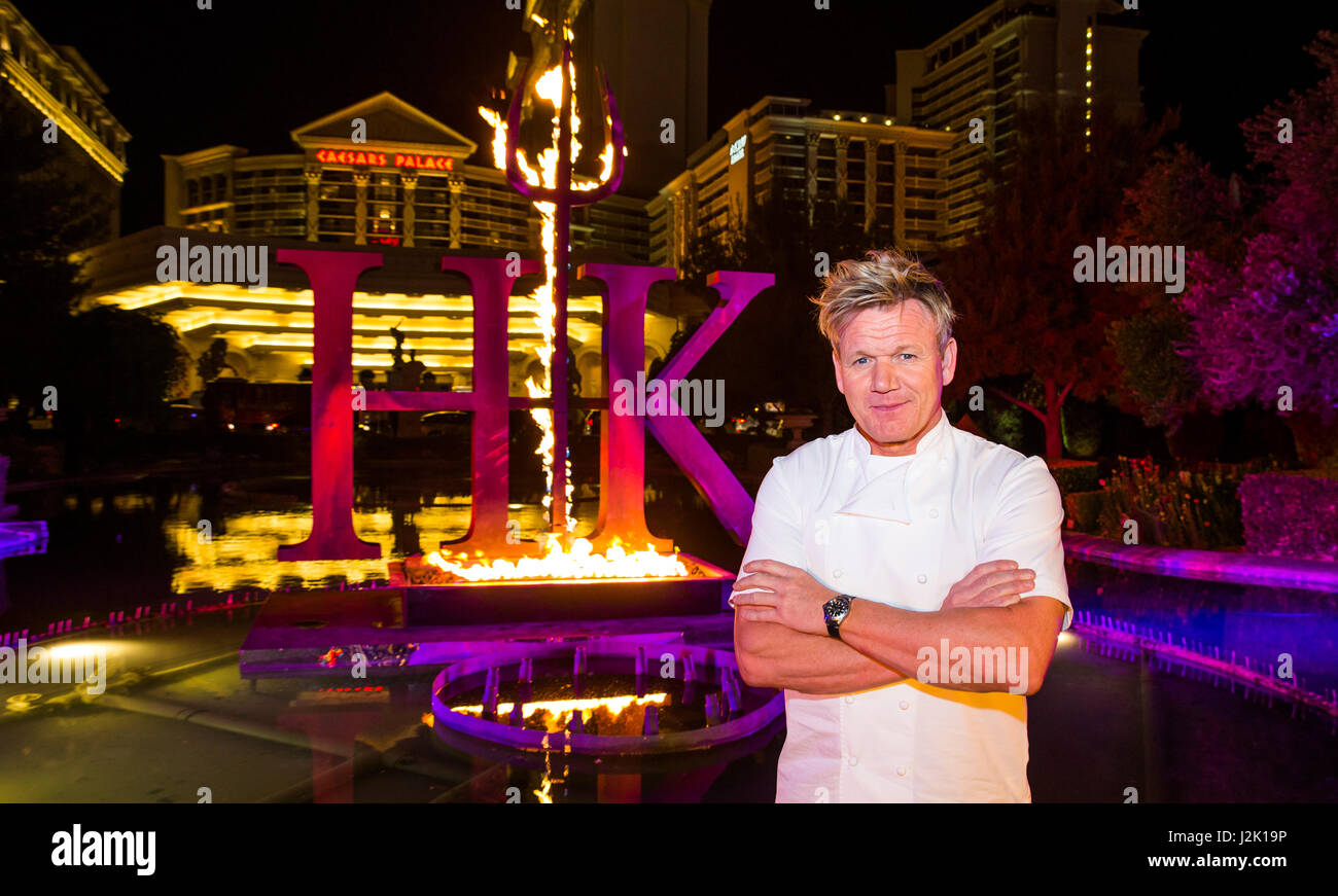 Las Vegas, NV, USA. 28th Apr, 2017. ***HOUSE COVERAGE*** Gordon Ramsay ...