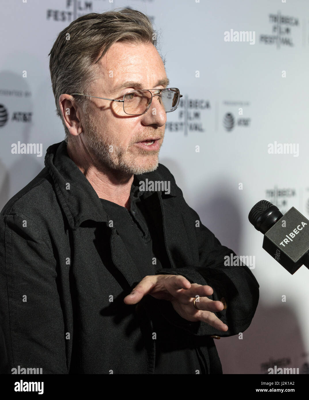 New York, USA. 28th April, 2017. Actor Tim Roth attends the 'Reservoir ...