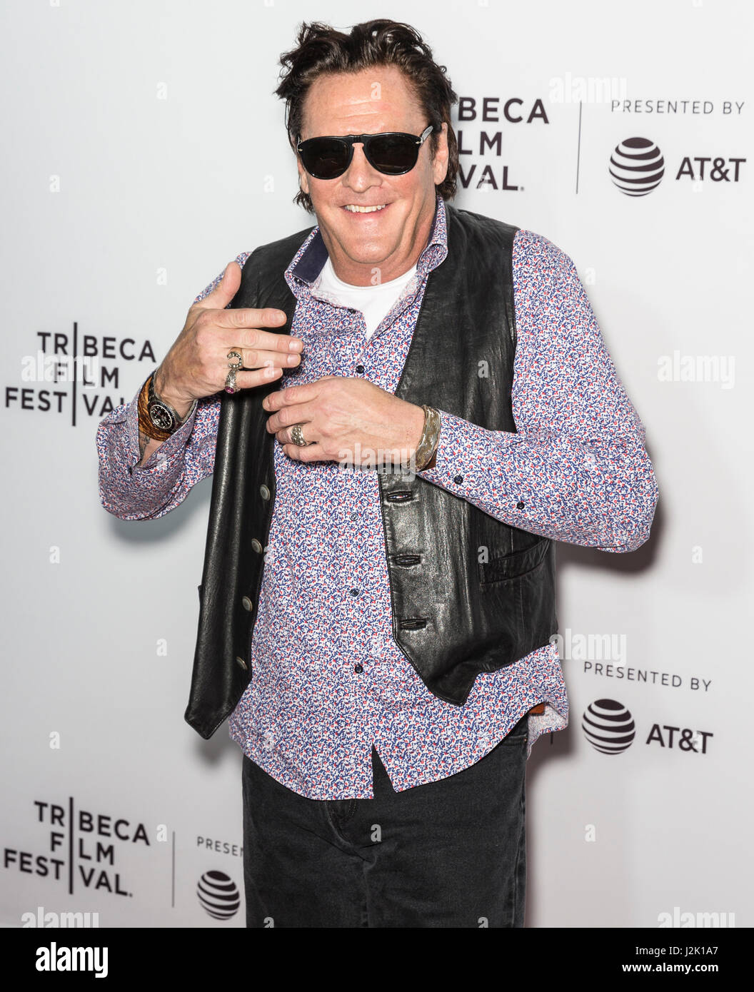 New York, USA. 28th April, 2017. Actor Michael Madsen attends the ...