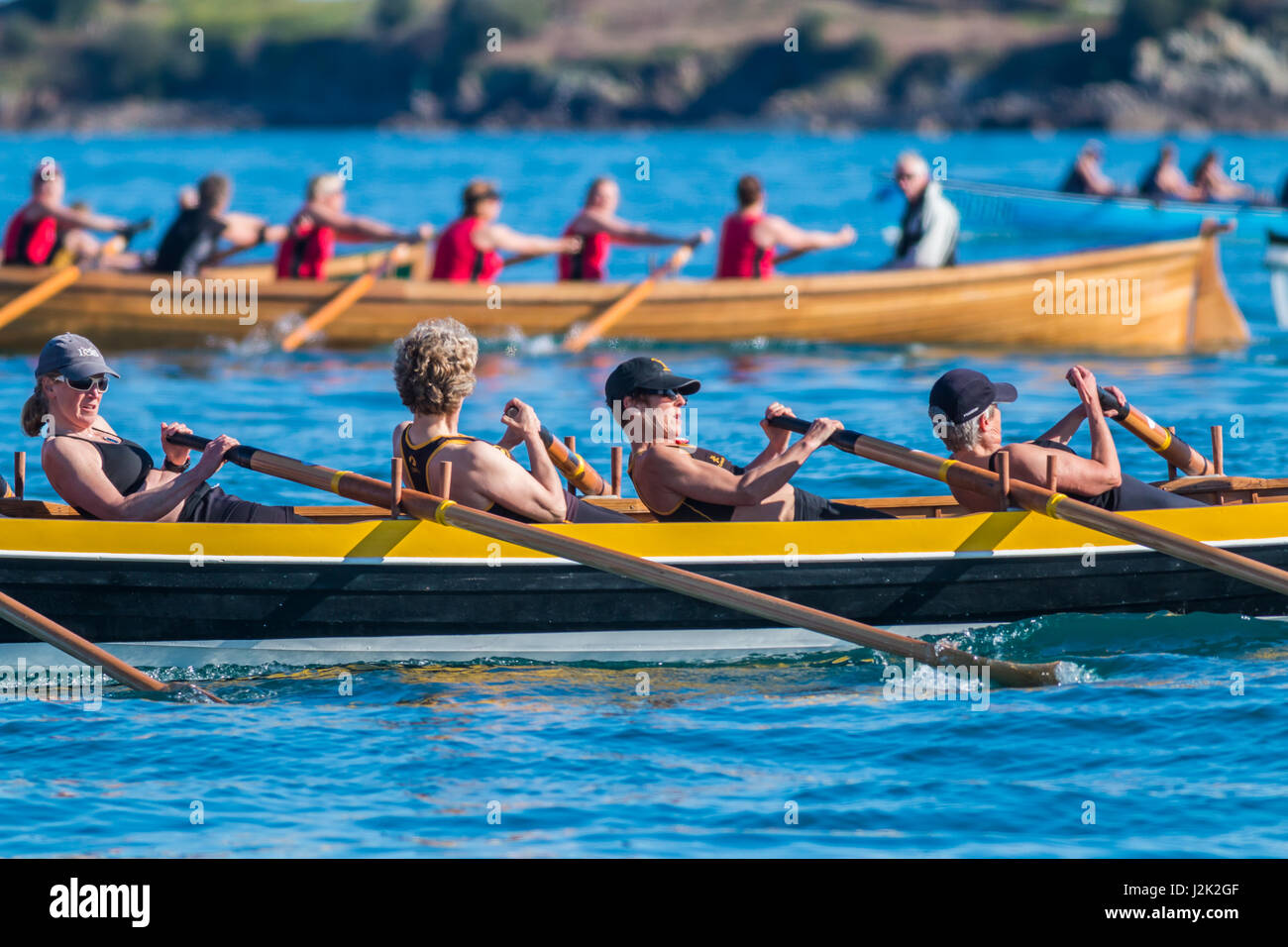 Pilot gig rowing oar hi-res stock photography and images - Alamy