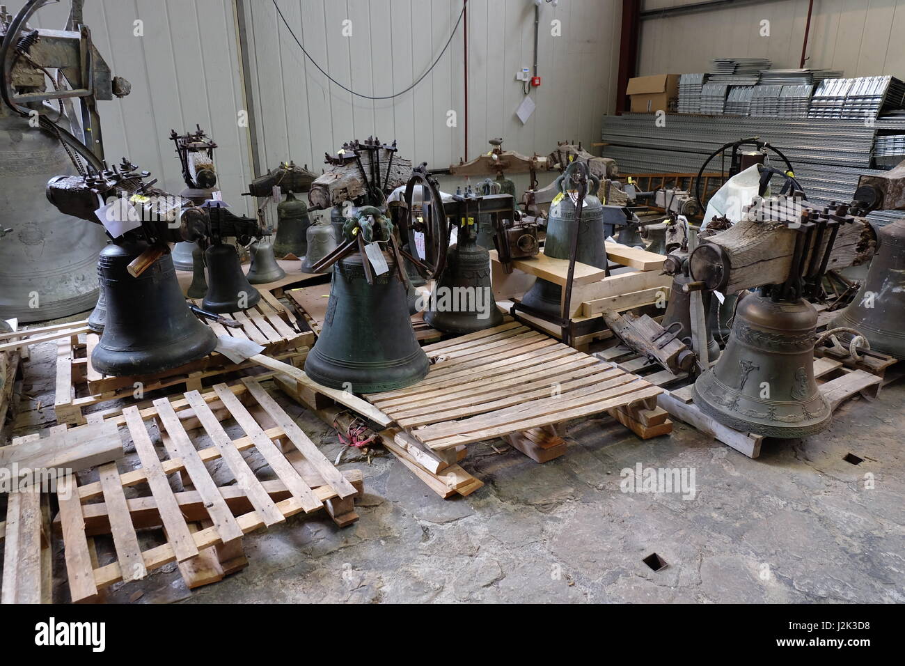Cittaducale, Italy. 27th Apr, 2017. Numerous church bells from ...