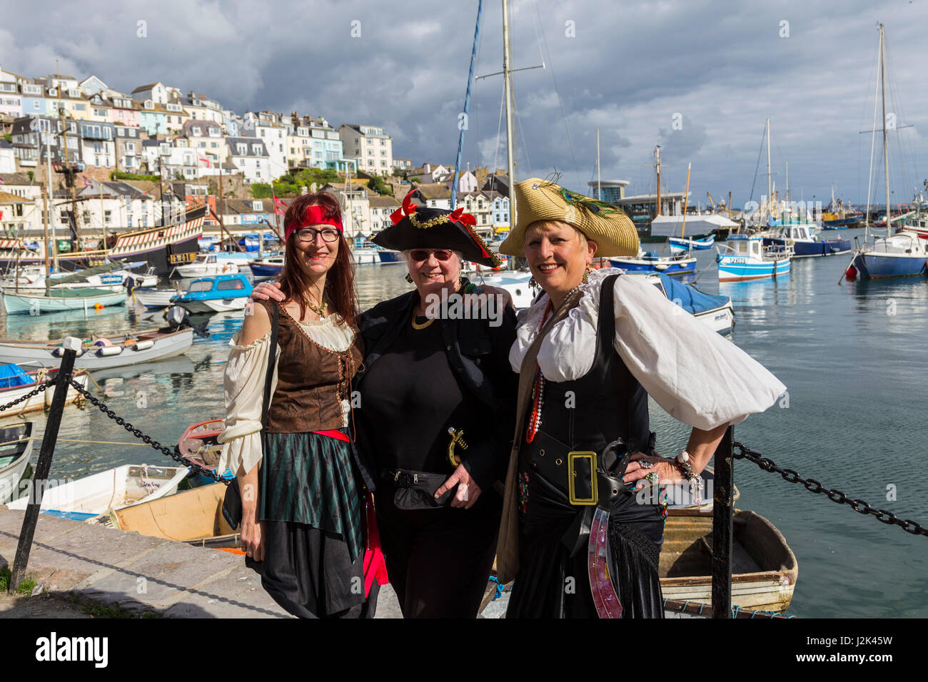 Brixham pirate festival hi-res stock photography and images - Alamy