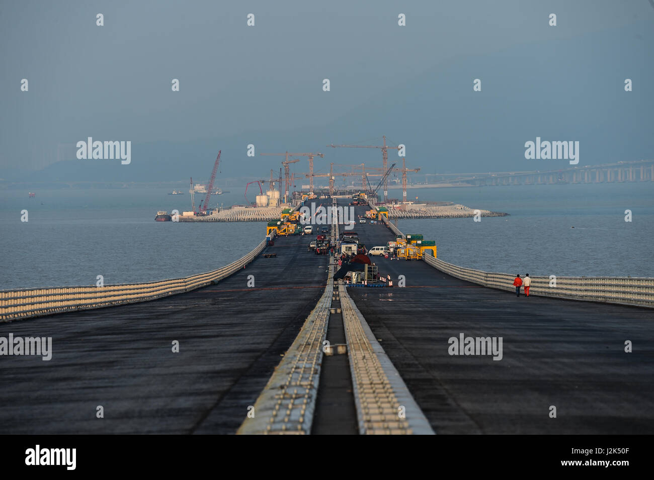 Zhuhai, China's Guangdong Province. Part of the project. 2nd May, 2017 ...