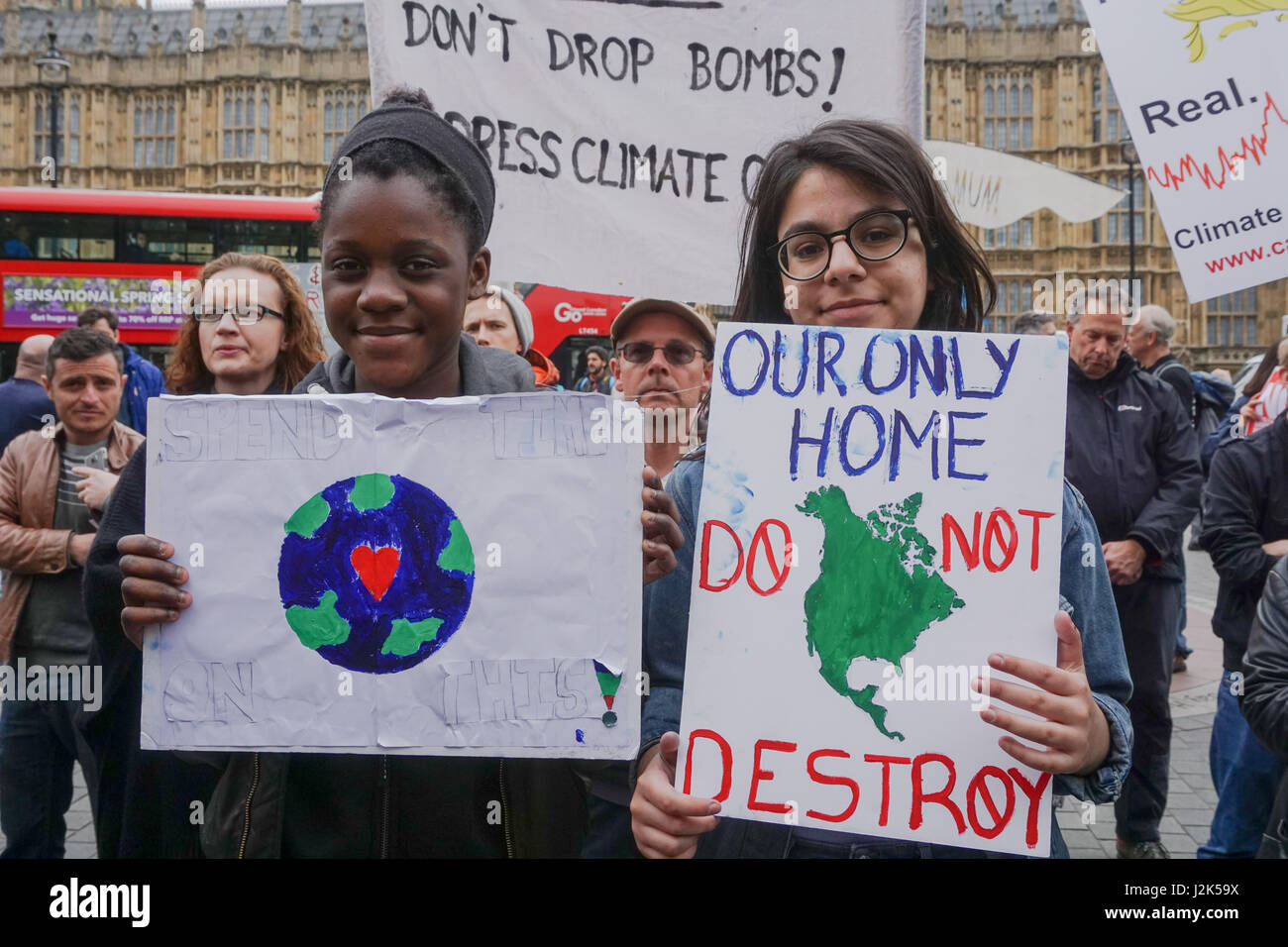 London, England, UK, Saturday 29th April, 2017 Campaign against Climate ...