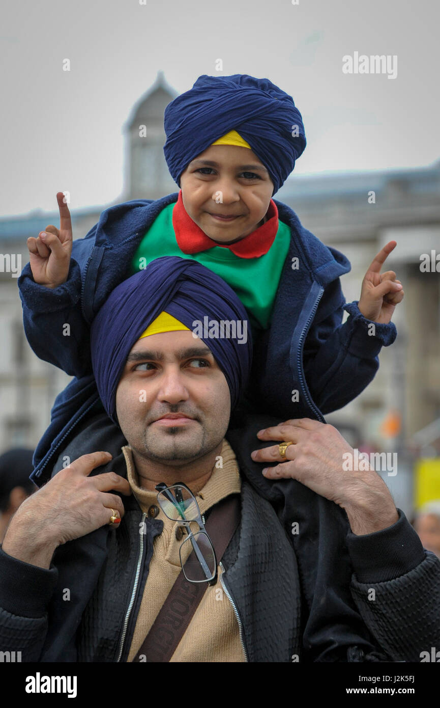 Sikh father son hi-res stock photography and images - Alamy