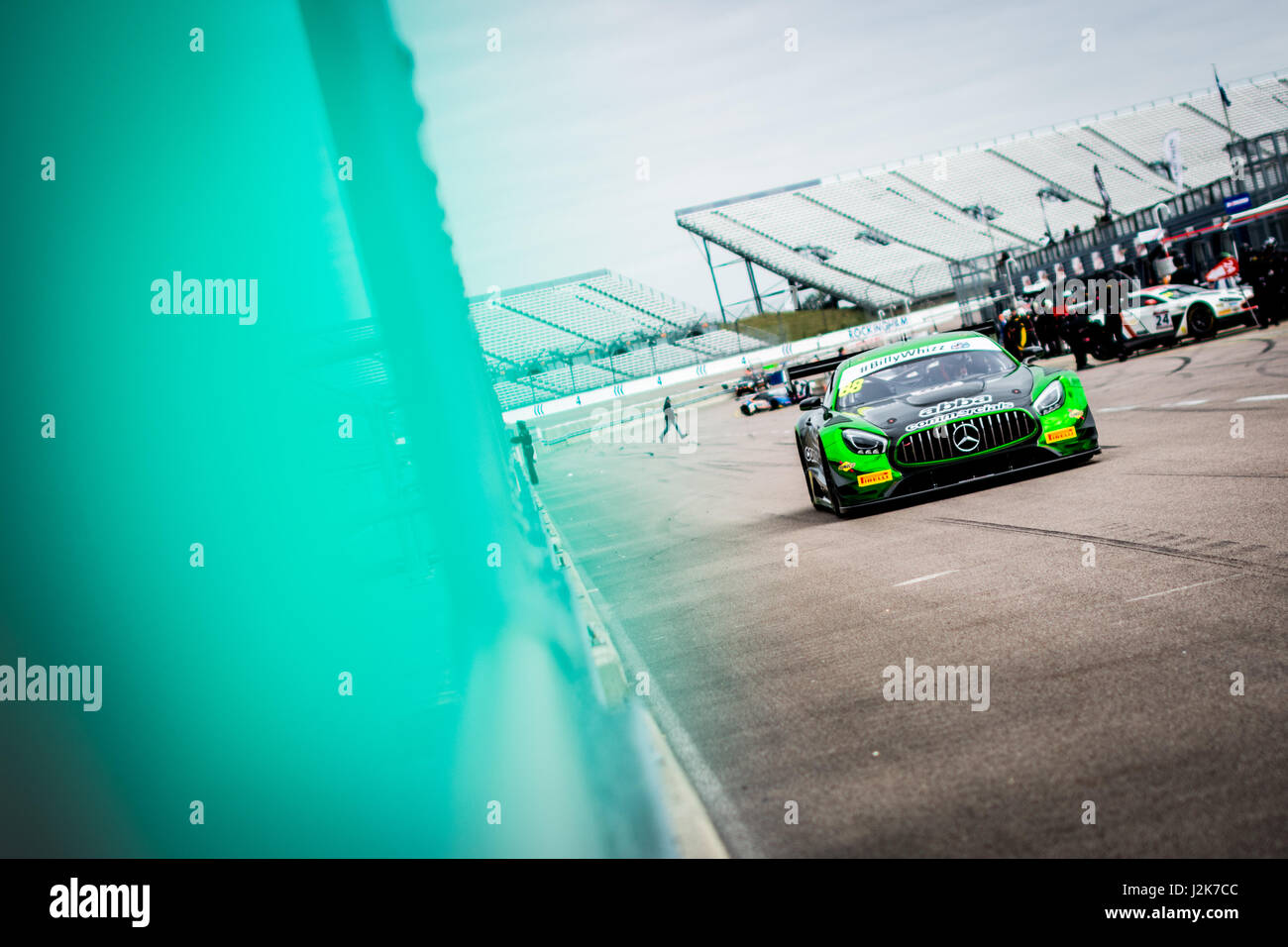 Corby, Northamptonshire, UK. 29th April, 2017. British GT racing ...