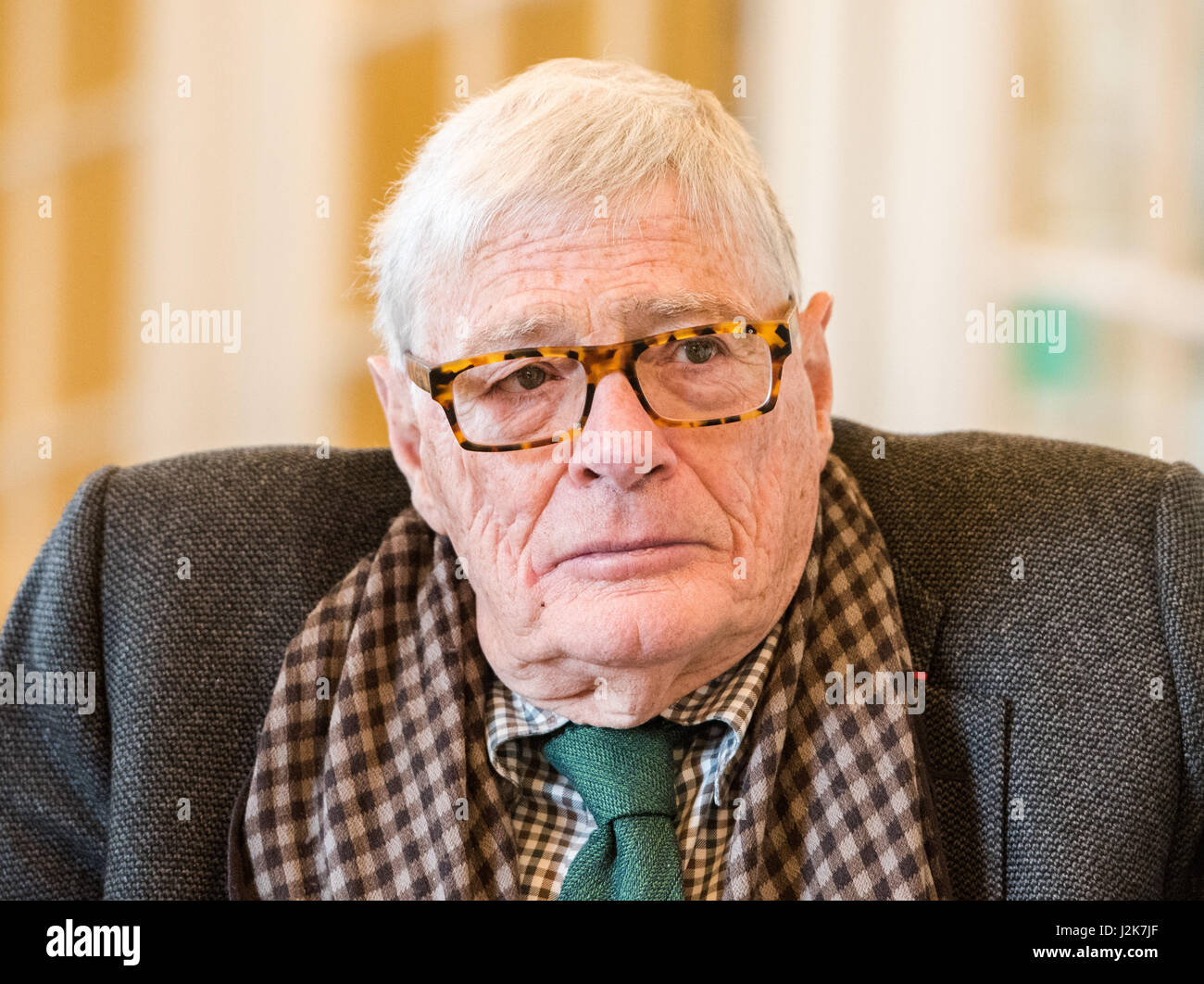 Sir Jeffrey Tate, head director of the Hamburg Symphony Orchestra, at a ...