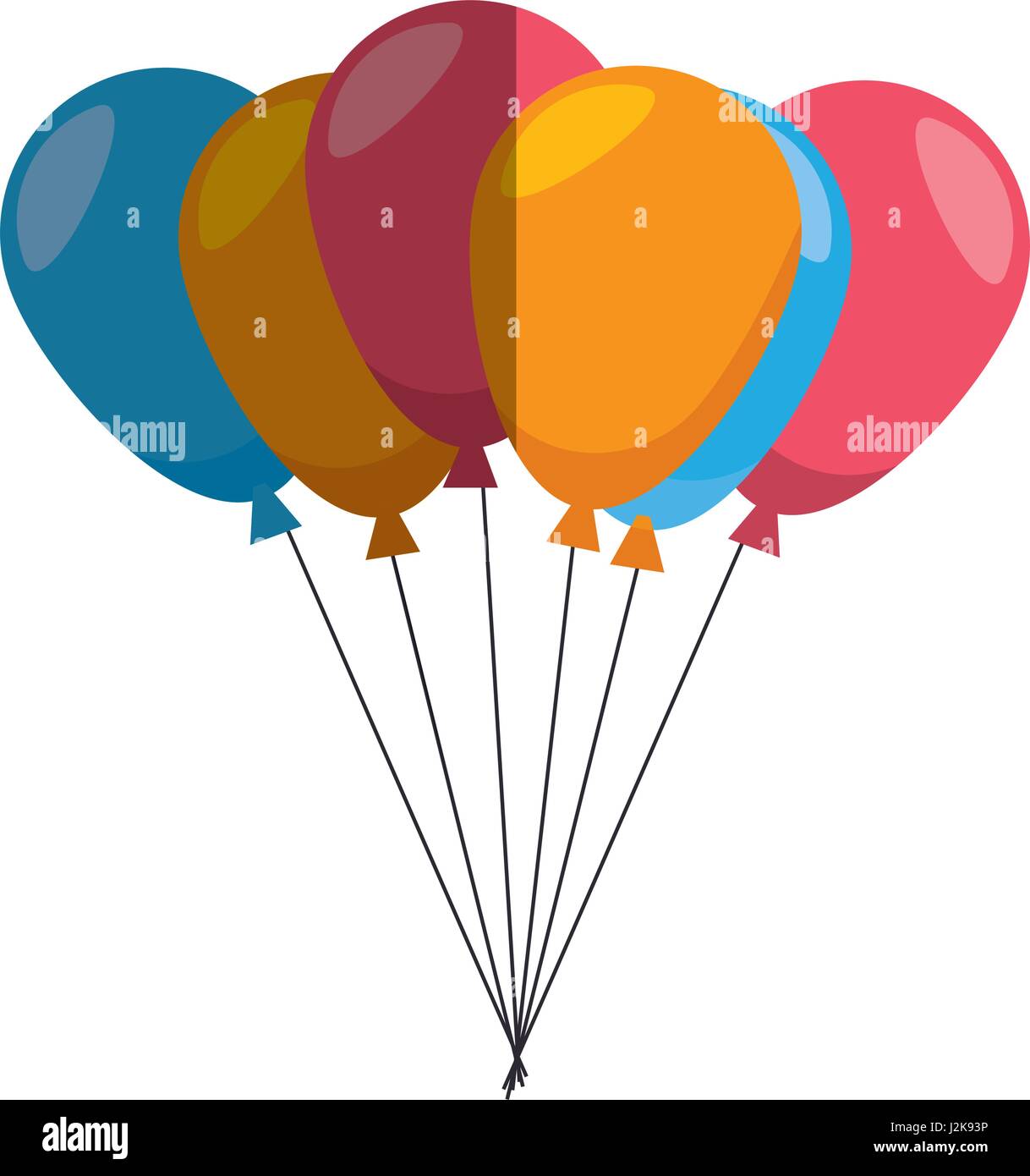 balloon air party icon Stock Vector Image & Art - Alamy