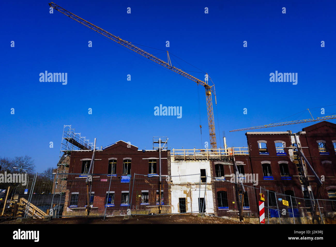 Construction work site Stock Photo - Alamy