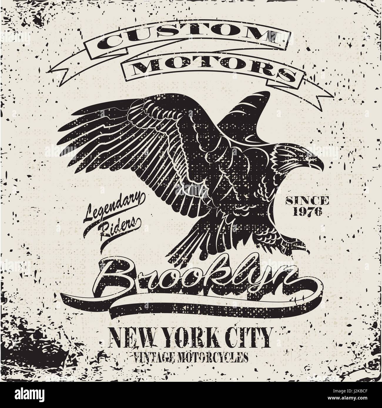 Motorcycle rider shirt graphics Stock Vector Images - Alamy