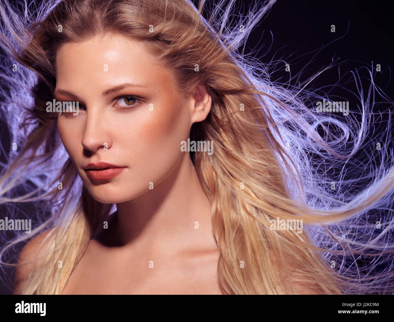 License and prints at MaximImages.com - Beauty portrait of a young ...