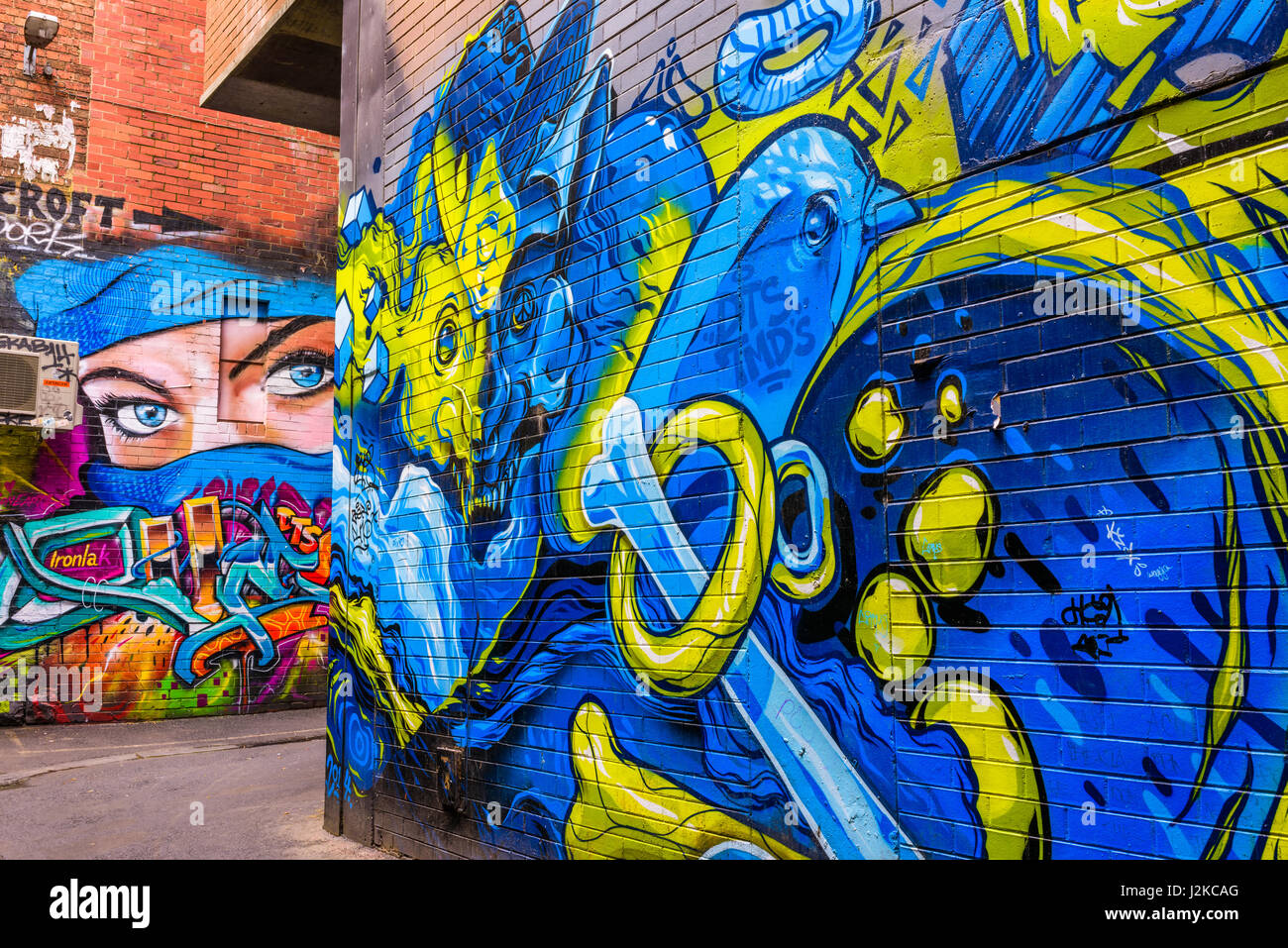 Croft alley melbourne australia hi-res stock photography and images - Alamy
