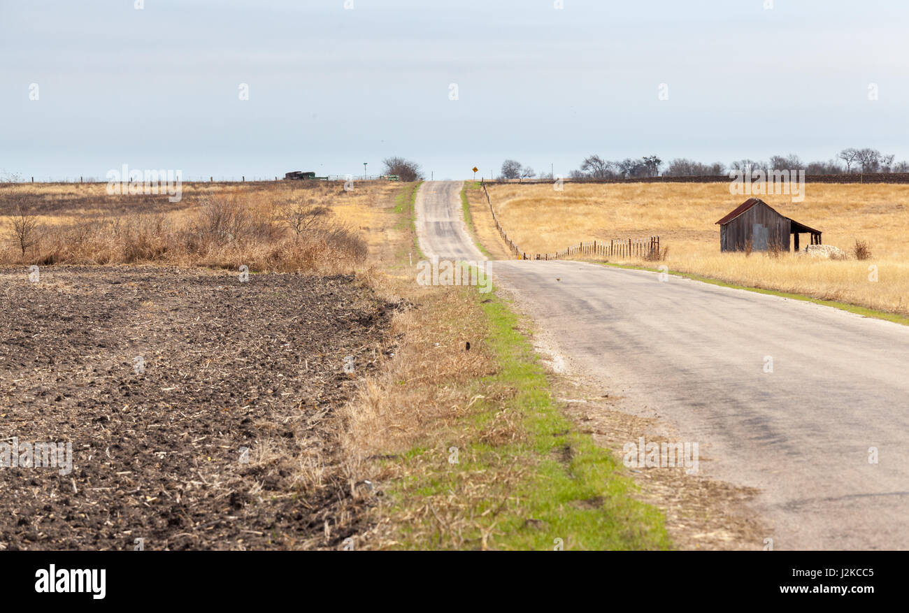 Telephone poles long road hi-res stock photography and images - Alamy