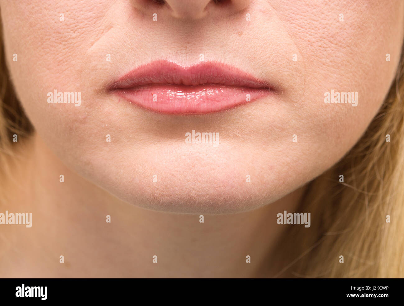 Female lips closeup Stock Photo - Alamy