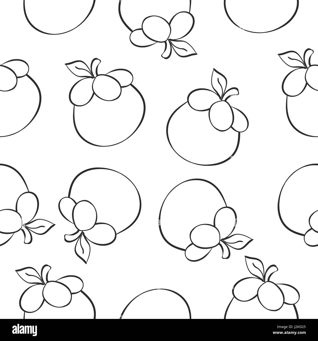 Fruit style pattern hand draw Stock Vector Image & Art - Alamy