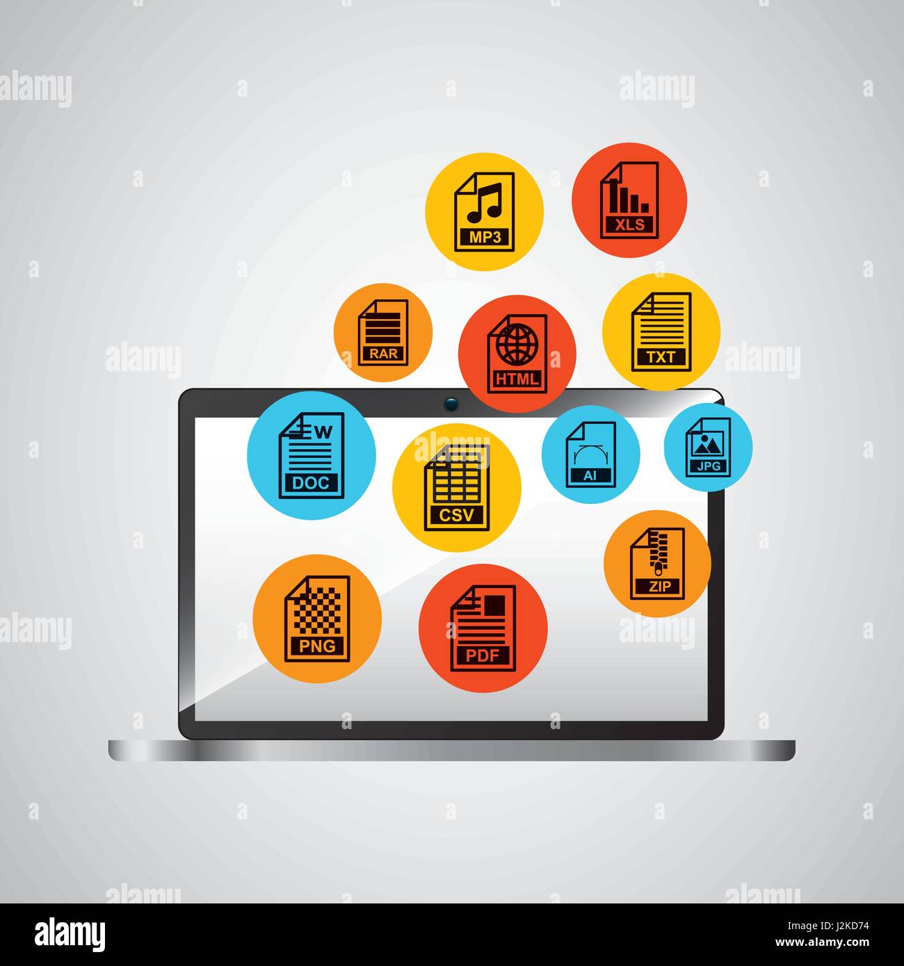 laptop computer technology icon Stock Vector Image & Art - Alamy